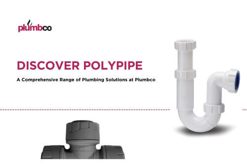 Polypipe Products at Plumbco: Pipes, Fittings, Drainage & More