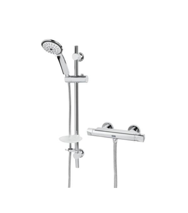 Bristan ARTISAN Thermostatic Bar Shower with Multi Function Handset | Plumbco